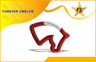Cina Gancio di alluminio leggero di Carabiner in vari dimensione e colore con anticorrosivo in vendita