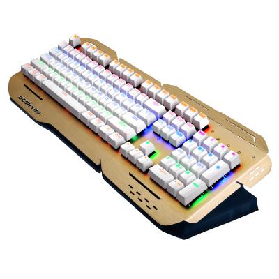 Cina 104 chiavi USB metallico progettano la tastiera per il cliente con i commutatori il RGB LED del nero Backlit in vendita
