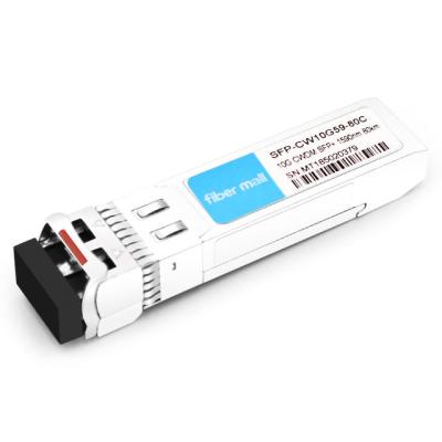 Cina Modulo compatibile del ricetrasmettitore di Cisco CWDM-SFP10G-1590 10G CWDM SFP+ 1590nm 80km LC SMF DDM in vendita