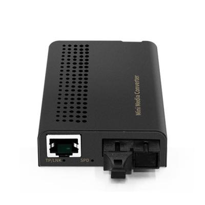 Cina 1x 10/100/1000Base-T RJ45 convertitore di media della fibra dello Sc TX1550nm/RX1310nm 20km MP di 1x 1000Base-X al singolo in vendita
