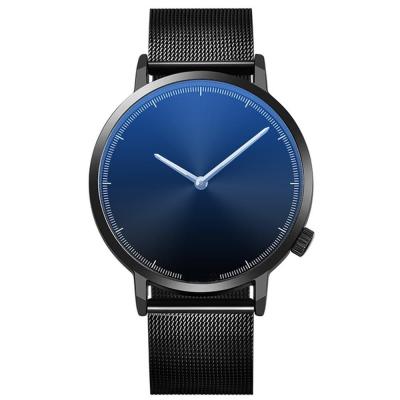 Cina Unisca in lega l'orologio del quarzo, orologi su misura della cinghia della maglia di progettazione per l'orologio del minimalista dell'acciaio inossidabile degli uomini in vendita