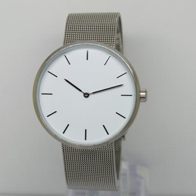 Cina Orologio della lega, orologio milanese casuale del quarzo della banda della maglia dell'acciaio inossidabile degli orologi degli uomini in vendita