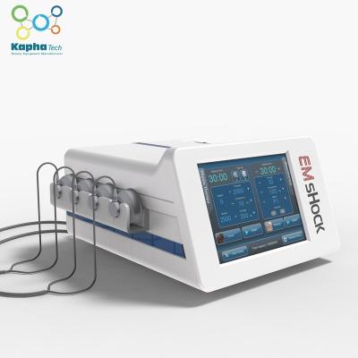 China White Electrical Muscle Stimulation Machine Low Intensity Extracorporeal Shockwave Therapy Type for sale