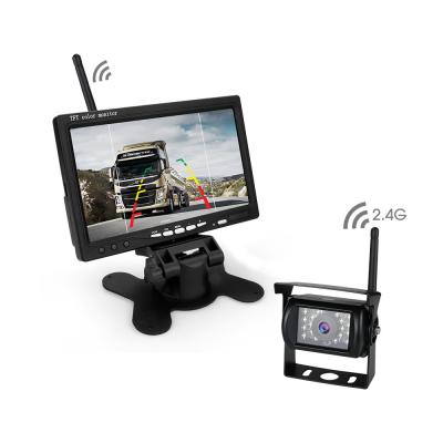 Cina Fotocamera grande formato posteriore a 7 pollici del camion 2.4G di visione notturna della camma senza fili del un poco in vendita