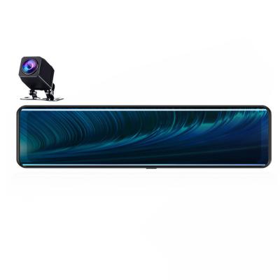 Cina DVR astuto doppio dell'automobile di Android del retrovisore della lente 2K di HDR 1440P a 12 pollici in vendita