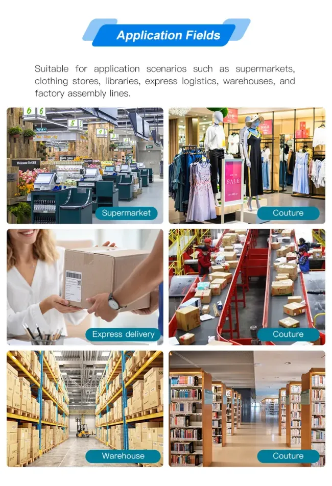 Barcode scanner in retail environment