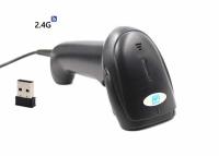 China 2.4G Cordless Barcode Reader DS6100G 10CM/S Scan Tolerance 512K Storage for sale