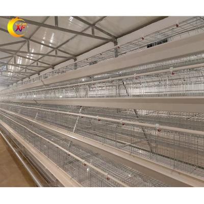 China XF Manufacturer a Poultry Chicken Coops for Layer Chickens for 10000 Chicken for sale