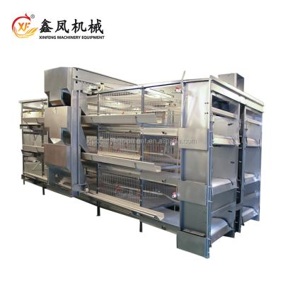 China Price-off Poultry Equipment Unmanned H Type Broiler Cage PP Belt Manure Removal System Battery Cages for Sale Chicken Cage for sale