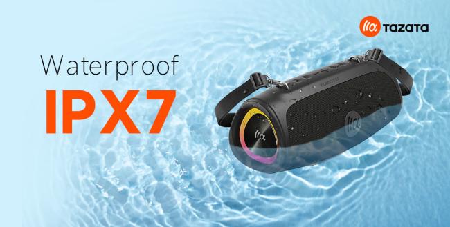 TAZATA BOOMBLAST MINI Bluetooth speaker controls
