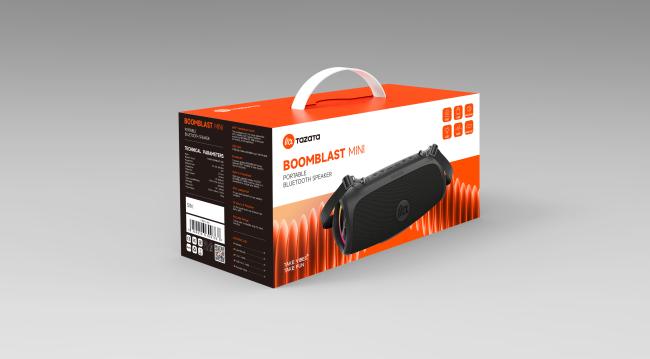 TAZATA BOOMBLAST MINI packaging interior