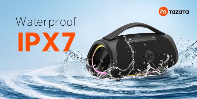 TAZATA BOOMBLAST MAX Bluetooth speaker with RGB lighting