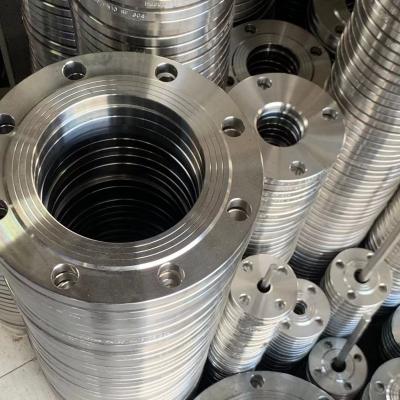 Cina L'ANSI Astm A182 316l 304L ha forgiato il giro di acciaio inossidabile della flangia 15mm del collo della saldatura in vendita