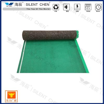Cina 3mm hanno ritenuto il Underlayment ritenuto punto silenzioso con il film 6kg del PE per rotolo in vendita