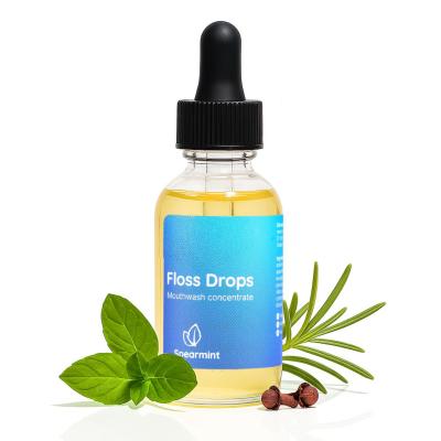 China Concentrated Floss Drop Serum 2oz Concentrated Mouth Wash for Water Flosser  for sale