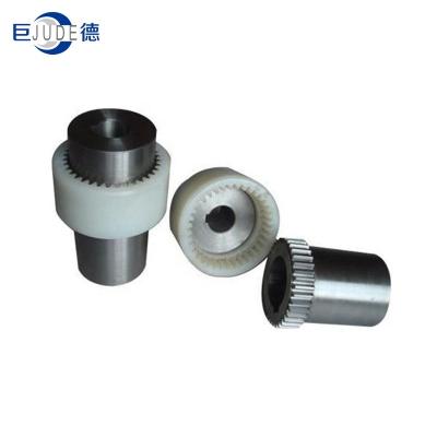 中国 M24は歯適用範囲が広いギヤ カップリングの鋼鉄ナイロン袖ギヤ軸継手を戴冠させた 販売のため
