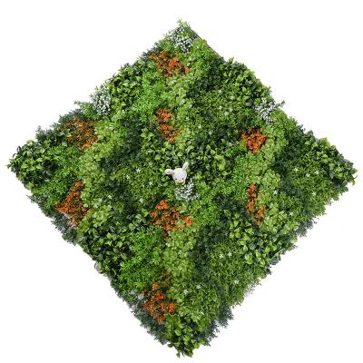 Cina Copertura di plastica della parete delle piante della barriera verde artificiale del legno di bosso in vendita