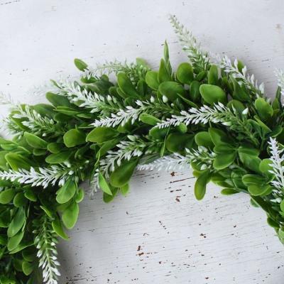 Cina Faux di seta di plastica Garland Greenery Wedding Decor di 42cm in vendita
