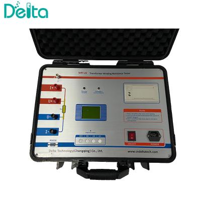 China WRT Transformador portátil 5A 10A 20A 40A DC Tester de resistência ao enrolamento à venda