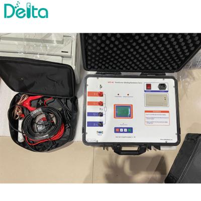 China WRT Transformador portátil 5A 10A 20A 40A DC Tester de resistência ao enrolamento à venda