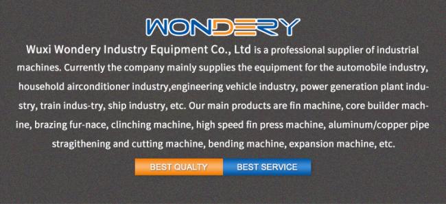 Full Automatic Radiator Core Wire Tying Machine front view