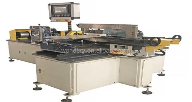 Machine control panel with touch screen