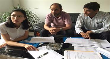 Customer service team