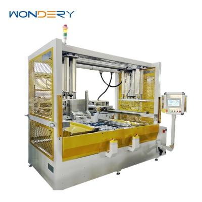 China Aluminum Radiator Core Builder Machine for 4 Rows with 3.5 Mins per Core Assembly for sale