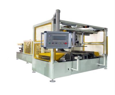 China Full Automatic Radiator Core Builder Machine with 16 Axis Servo Control for 650mm-850mm Core Length and 4mm-10mm Fin Height for sale