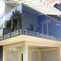 Quality 12MM 6+6MM Tempered /Laminated Modern Glass Railing For A Clear And Safe View for sale