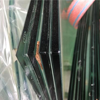 China CE SGCC Flat Curve Safety Tempered Laminated Glass For Front Door Canopies Awnings Roof for sale