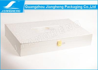 中国 金ロックBVの証明のローズの質のペーパー銀の化粧品の包装箱 販売のため