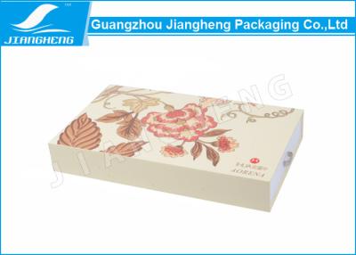 中国 無光沢の表面を印刷するEMの引出しのギフト用の箱/化粧品包装箱のロゴ 販売のため