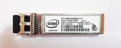 China Intel FTLX8574D3BCV-IT 1G/10G 850nm Multimode Datacom SFP+ Optical Transceiver Module for sale