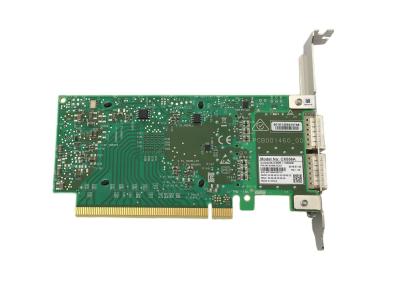 Cina Scheda di interfaccia di rete Ethernet PCIe 3.0 X16 Host Interface EDR InfiniBand e 100GbE Dual Port QSFP28 Mellanox MCX556A-ECAT in vendita