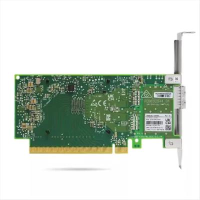 Cina Adattatore in fibra ottica Mellanox MCX515A-CCUT QSFP28 ConnectX-5 Single-Port per Ethernet 4G, staffa alta, 1 anno di garanzia, DC 12V in vendita