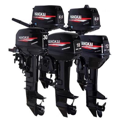 중국 Boat Motor Engine 3.5HP 6HP 12HP 18HP Short and Long Shaft 2 Stroke Outboard Motor 판매용
