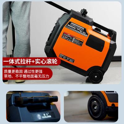 230V Rated Voltage Home Generator 4.5KW Portable Power Petrol Gasoline Generator