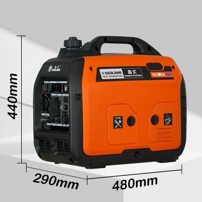 Home 3kw Portable Gasoline Generator at 220V with Silent Operation and Other