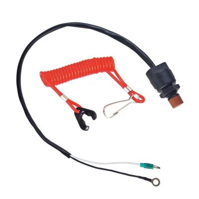 Cina Sostituire/riparazione Scopo Yamaha Outboard Switch chiave 6E9-82575-09 per tirare la corda gancio Flameout in vendita