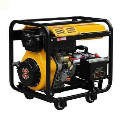 Single-Phase 6/8/10kW Diesel Generator 220V 50/60HZ Frequency for Power Outage