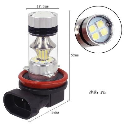 110W H8 H11 3030 20SMD Car LED Front Fog Light Perfect for Your Caddy Alltrack