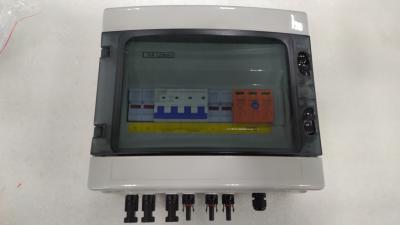 China Customize DC photovoltaic Combiner Box before Inverter 3 strings in 1 out IP65 high voltage lightning junction box for sale