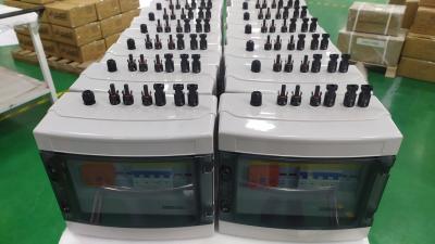 China Customize DC photovoltaic Combiner Box before Inverter 3 strings in 1 out IP65 high voltage lightning junction box for sale