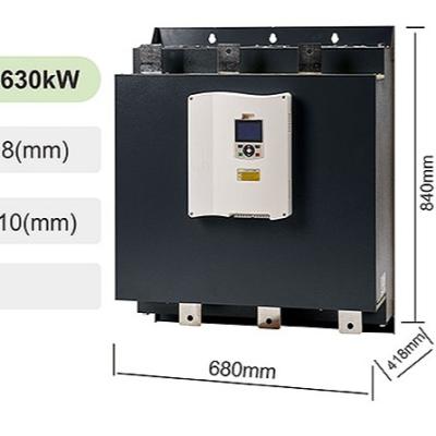 High quality 380V/690V RS485 soft starter 400KW for 3 phase 545HP asynchronous motor drive pump