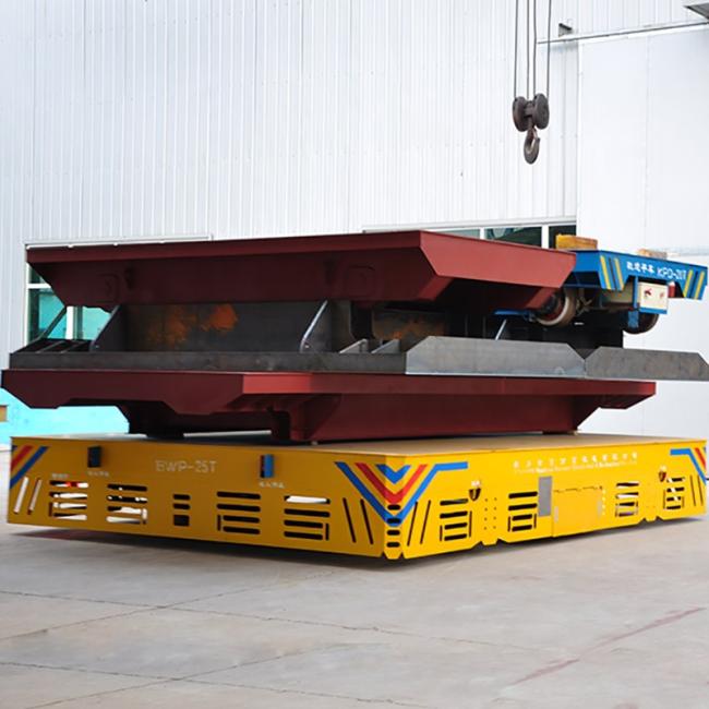 25t motorized trackless transfer cart