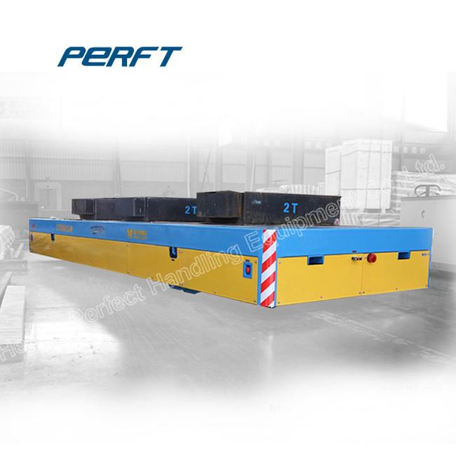 battery powered trackless transfer wagon