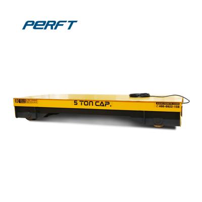 China Carro Steerable 20t de transferência do trilho do trole da máquina resistente elétrica à venda
