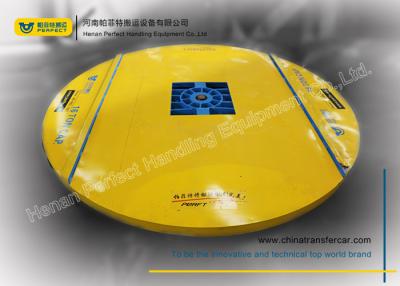 China 1t Heavy Load Electric Handling Bogie Turntable On Rail For Factories for sale
