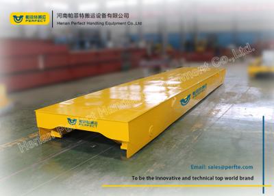 Cina Rimorchio giallo d'acciaio di trasporto di industria del carretto di trasferimento della batteria termoresistente in vendita